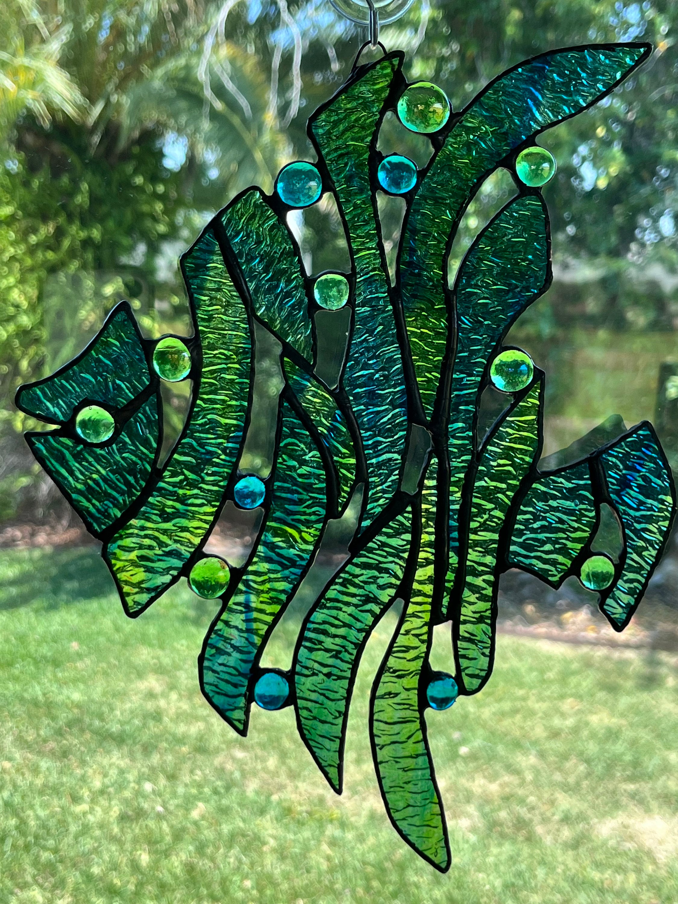 Stained Glass Bonefish Stained Glass Window Fish In Hi Res Stock