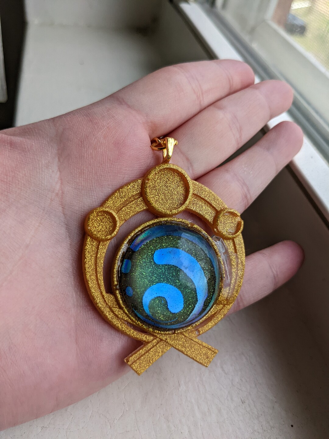 Resin Hydro Vision Inazuma Keychain Small - Etsy