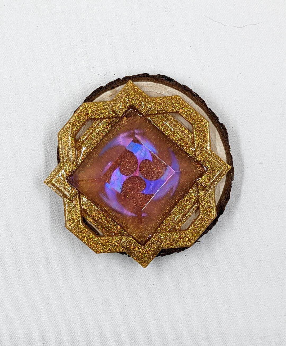 Resin Electro Vision Liyue Keychain - Etsy