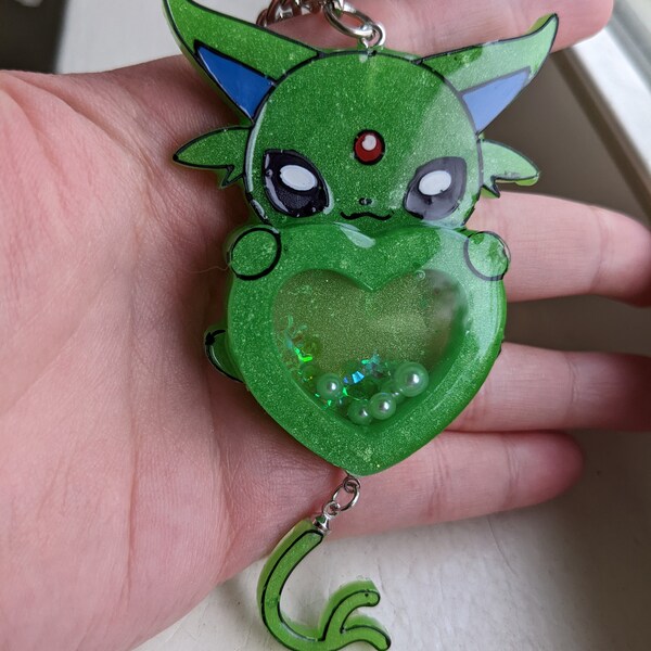 Espeon Keychain - Etsy
