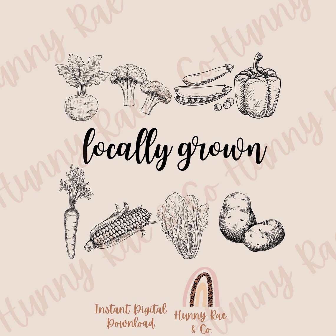 Locally Grown PNG Sublimation Download, Shirt Designs, Garden Designs ...