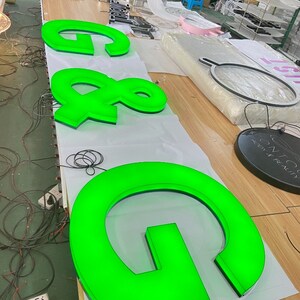 Led Letters, 3d Letters, Lighted Letters, Acrylic Letters, Box Letters ...