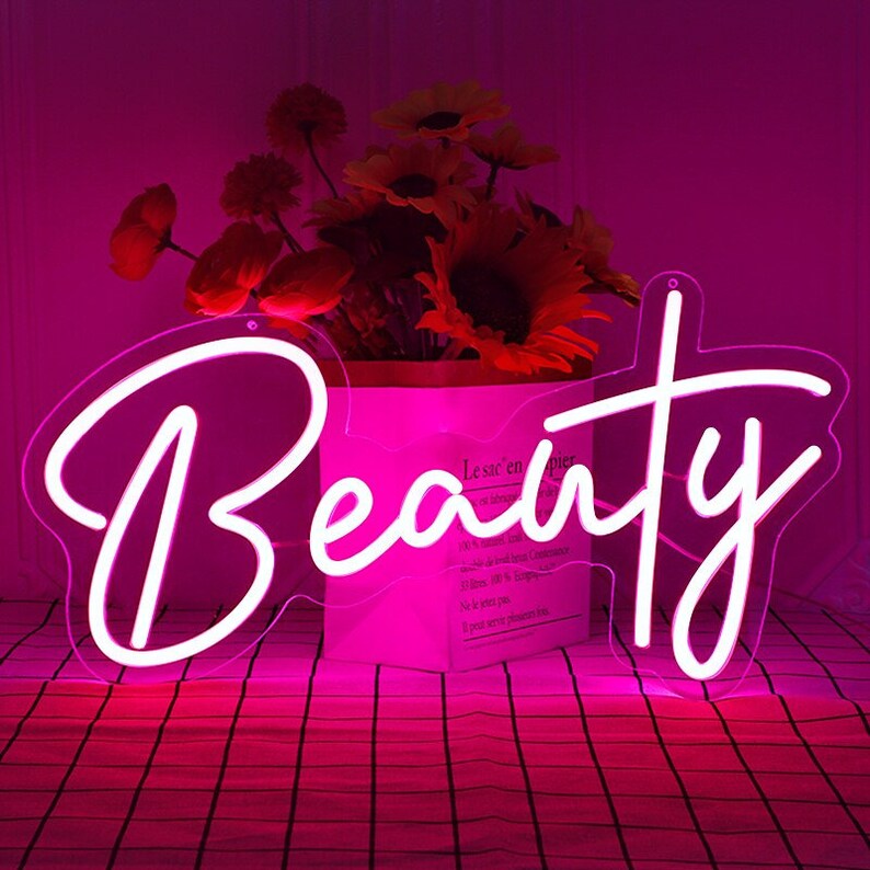 Neon Sign for Bedroom Neon Business Signs Neon Word Signs - Etsy