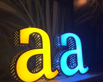 Custom Led Letters - Etsy