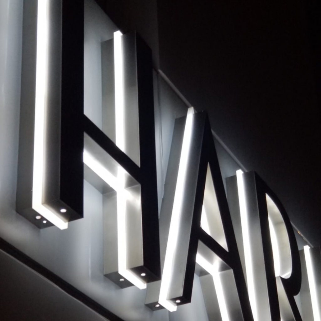 Custom Business Sign 3d LED Signs Logo Light Sign Backlit - Etsy