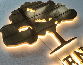 Large Gold Letters for Wall - Etsy