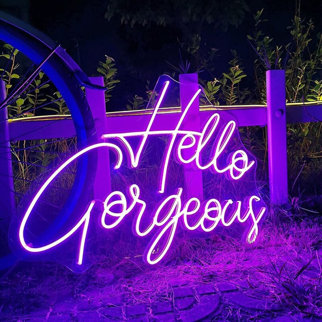 Custom Neon Sign, Custom Neon Name Sign, Neon LED Sign, Neon Light Sign ...