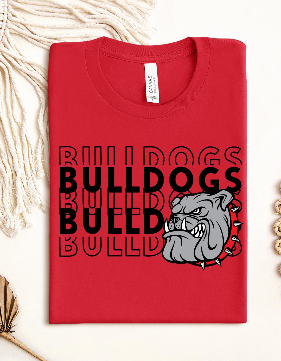 Bulldogs School Spirit Shirt Custom Spirit Shirt School Shirt - Etsy