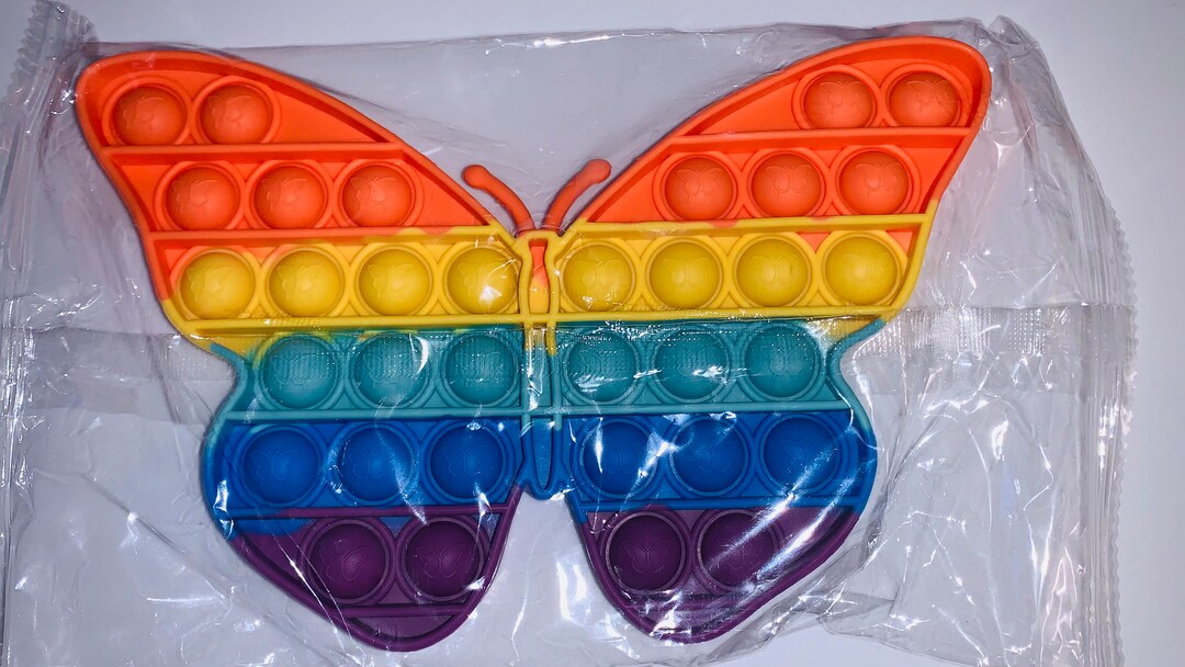 Butterfly Push Pop Sensory Toy - Etsy
