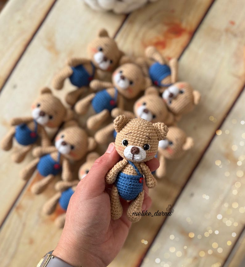 Amigurumi Bear Leo Eng. Pattern - Etsy
