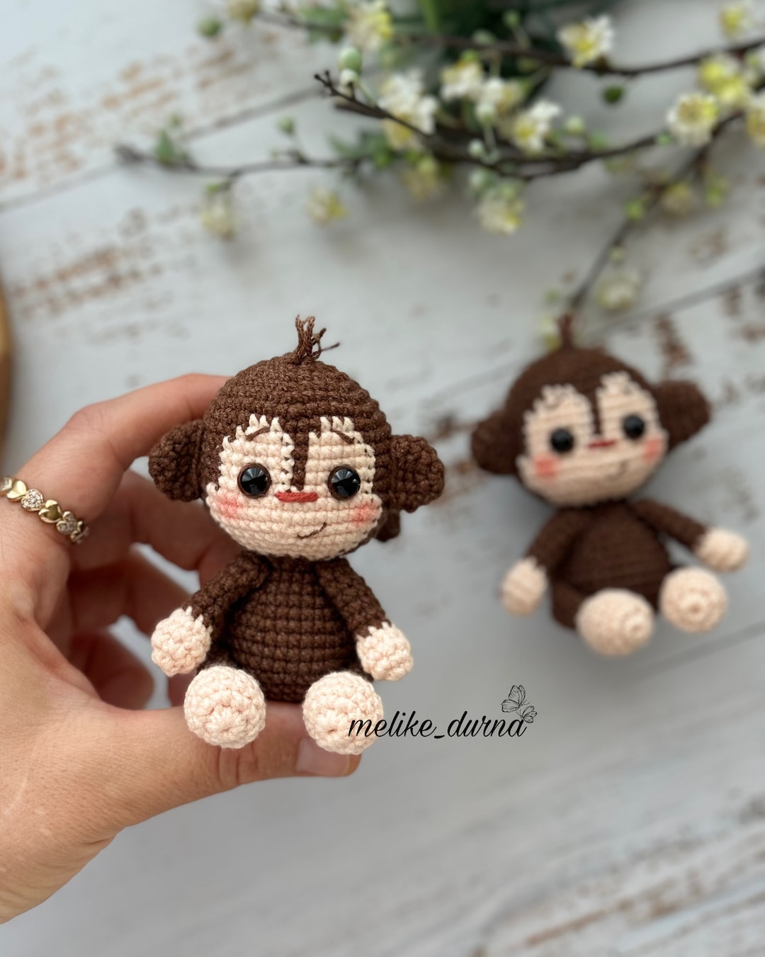 Monkey Chico English Pattern - Etsy