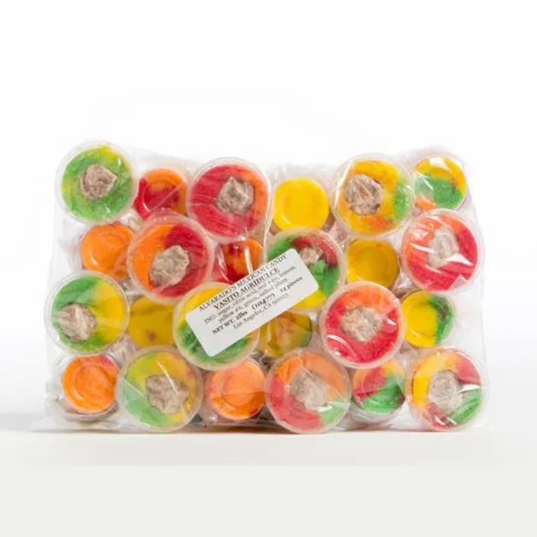 Vasito Agridulce Con Saladito Mexican Candy Vasito Agridulce With ...
