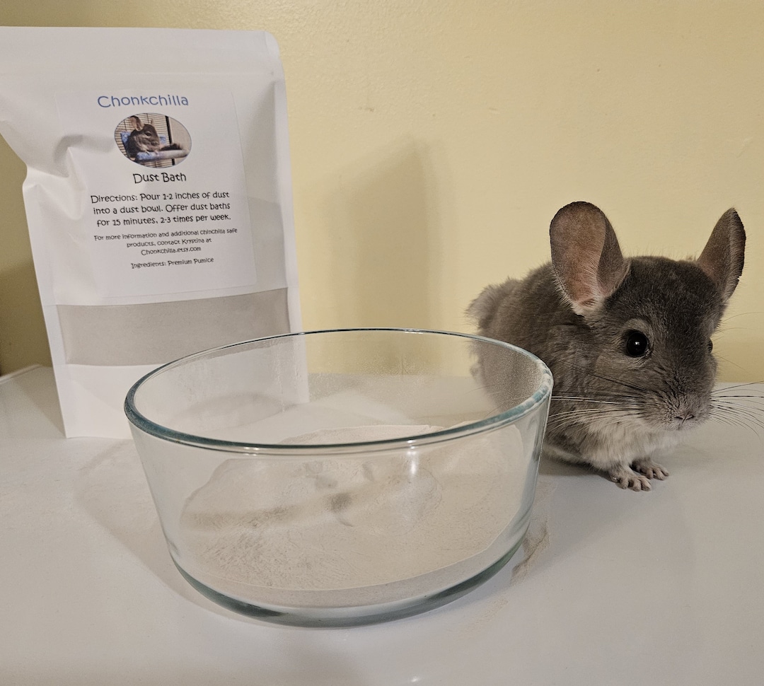 Chinchilla Dust Bath Pumice Powder Degu Hygiene - Etsy