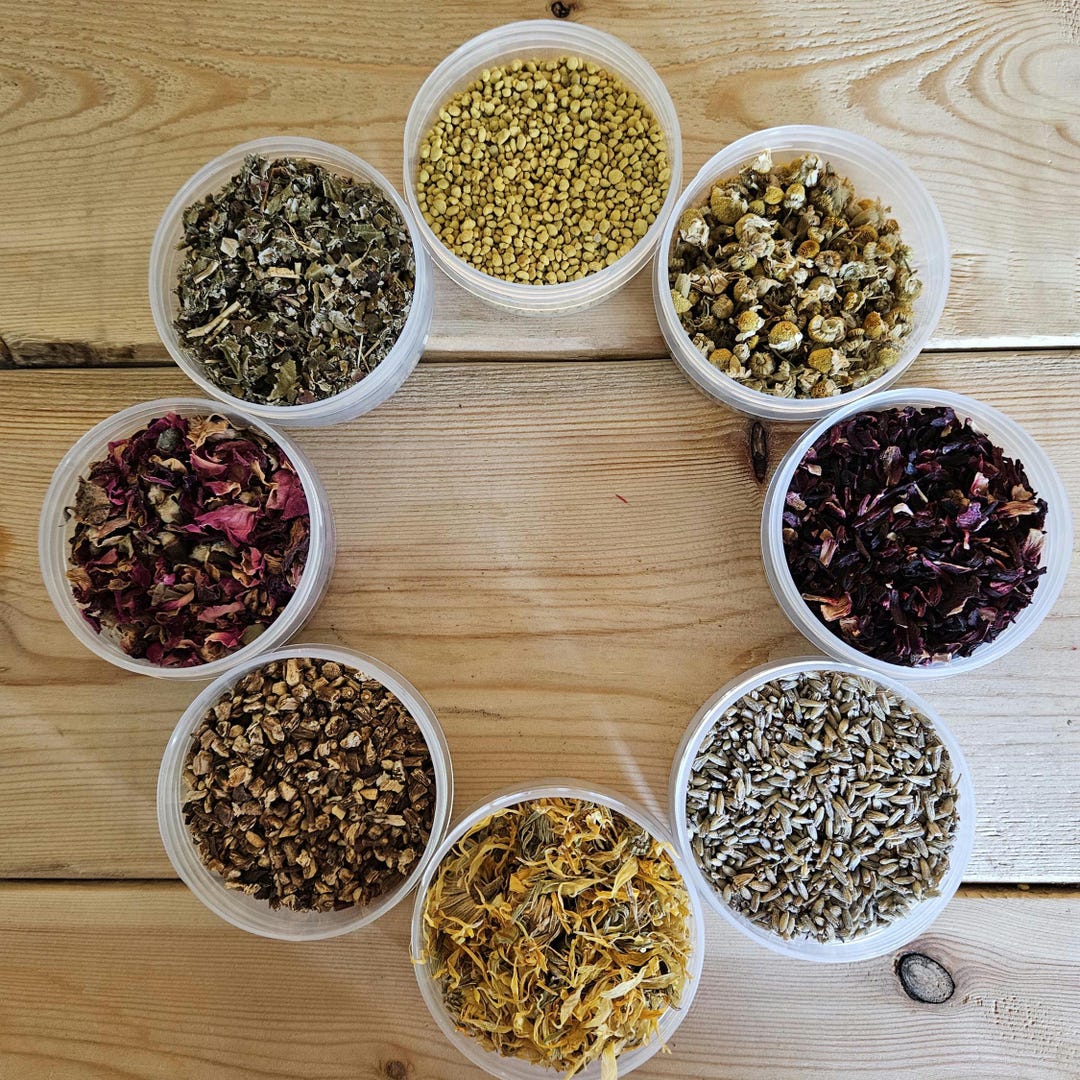Chinchilla Treat Box: Organic Herbal Flower Sampler - Etsy