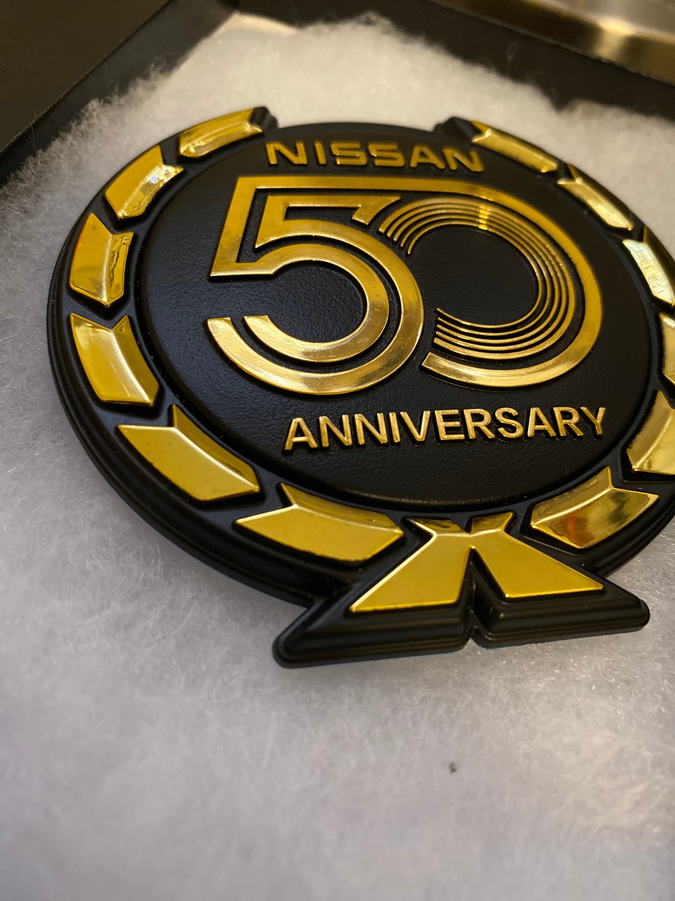 Reproduction of the Nissan 50th Anniversary Badge 300zx - Etsy