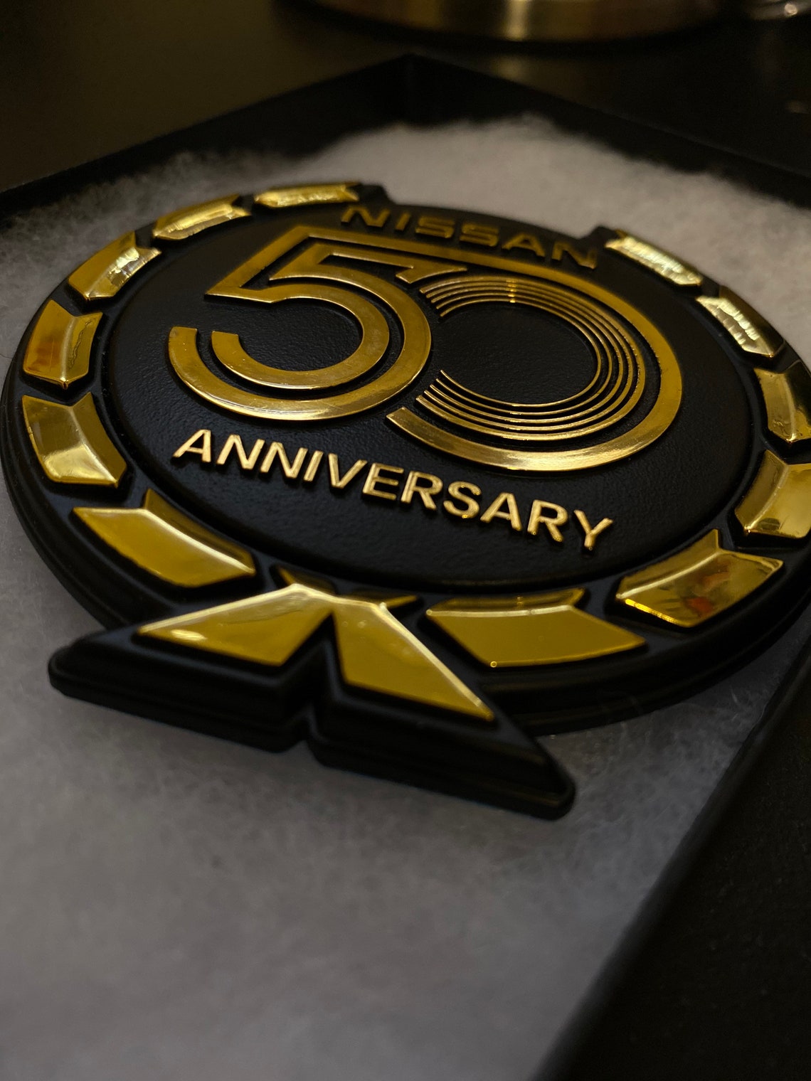 Reproduction of the Nissan 50th Anniversary Badge 300zx - Etsy