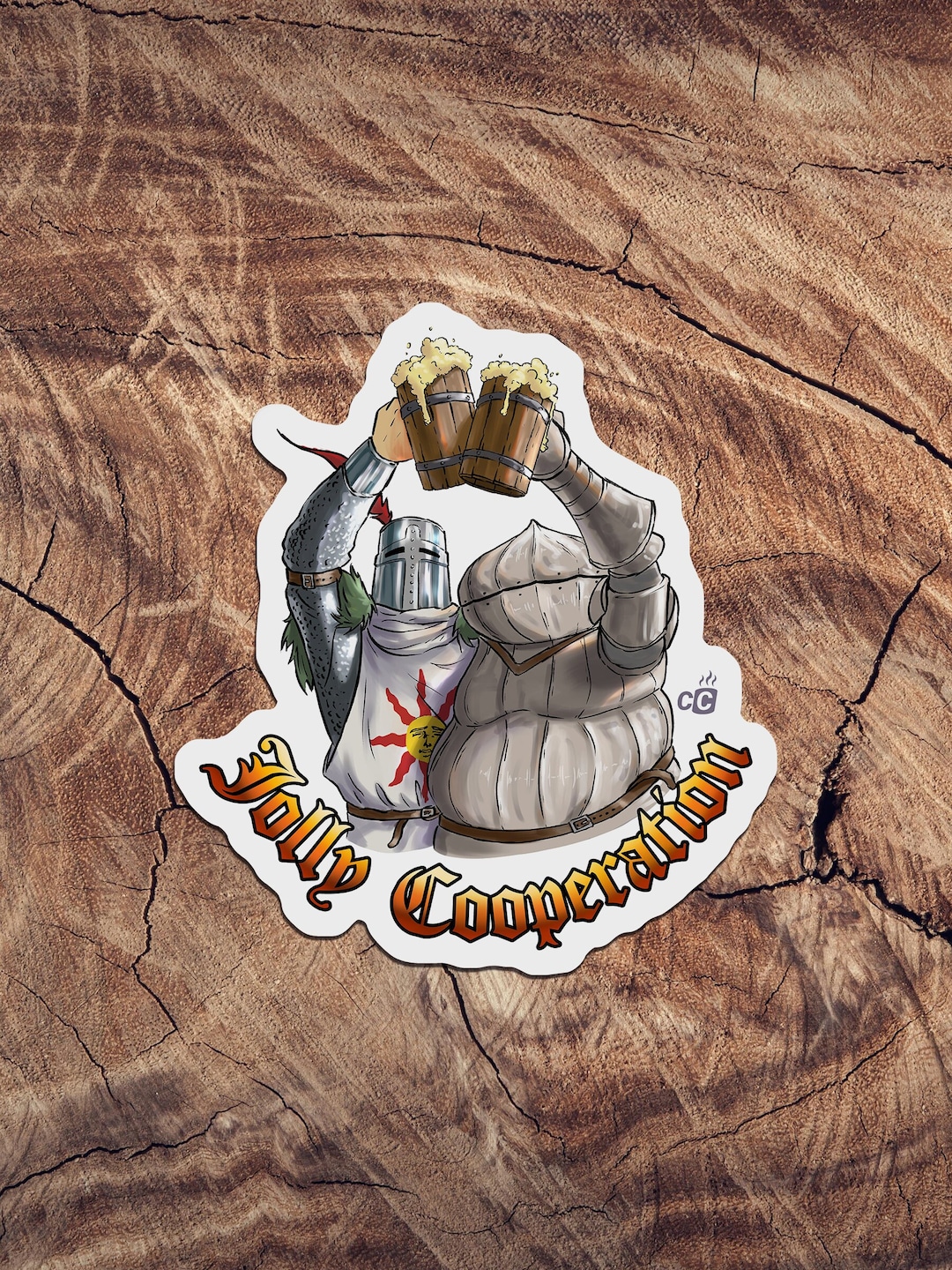 Jolly Cooperation Dark Souls Solaire and Siegmeyer Videogame Fanart ...