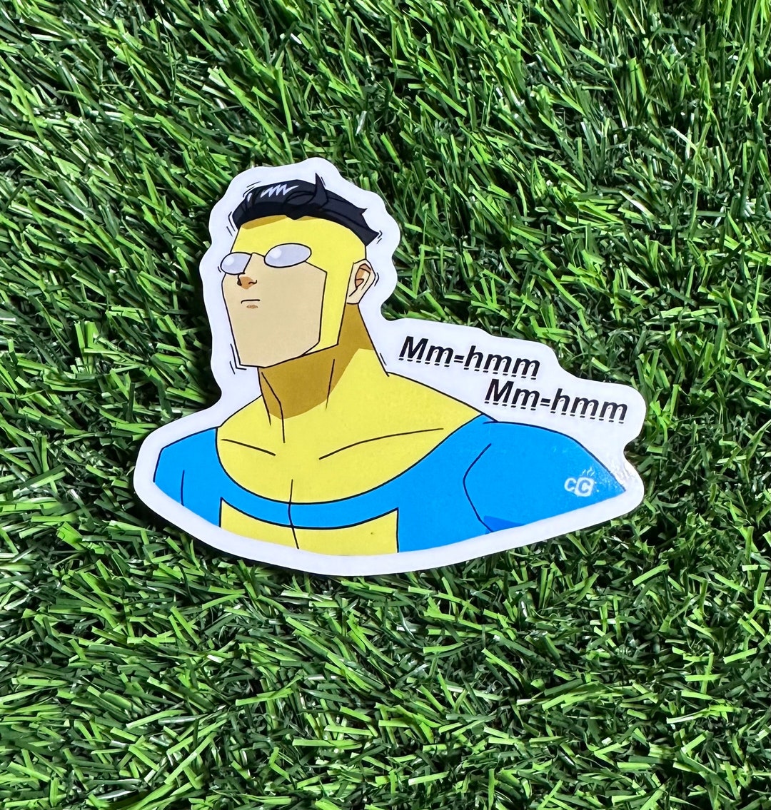 Invincible Mark Grayson Head Nod Custom Art Sticker Glossy - Etsy