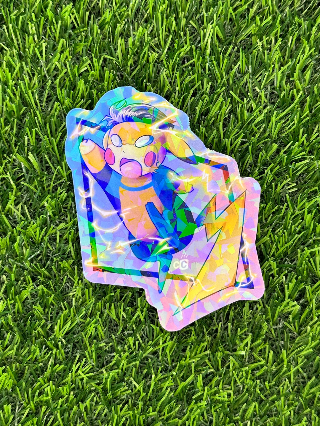 Invincachu Holographic Sticker Pikachu Invincible Mark Grayson Pokémon ...