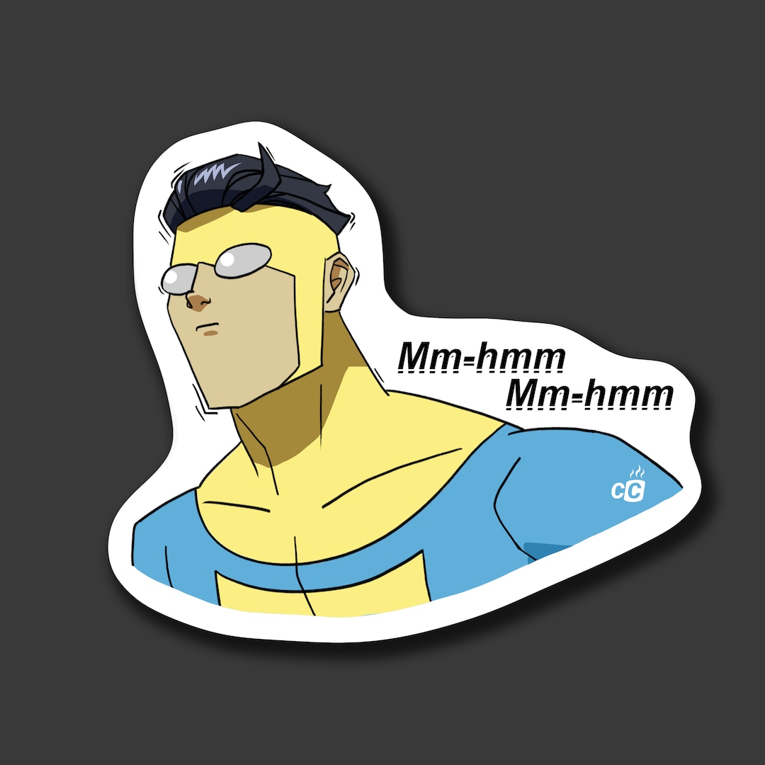 Invincible Mark Head Nod Sticker Ready to Print - Etsy