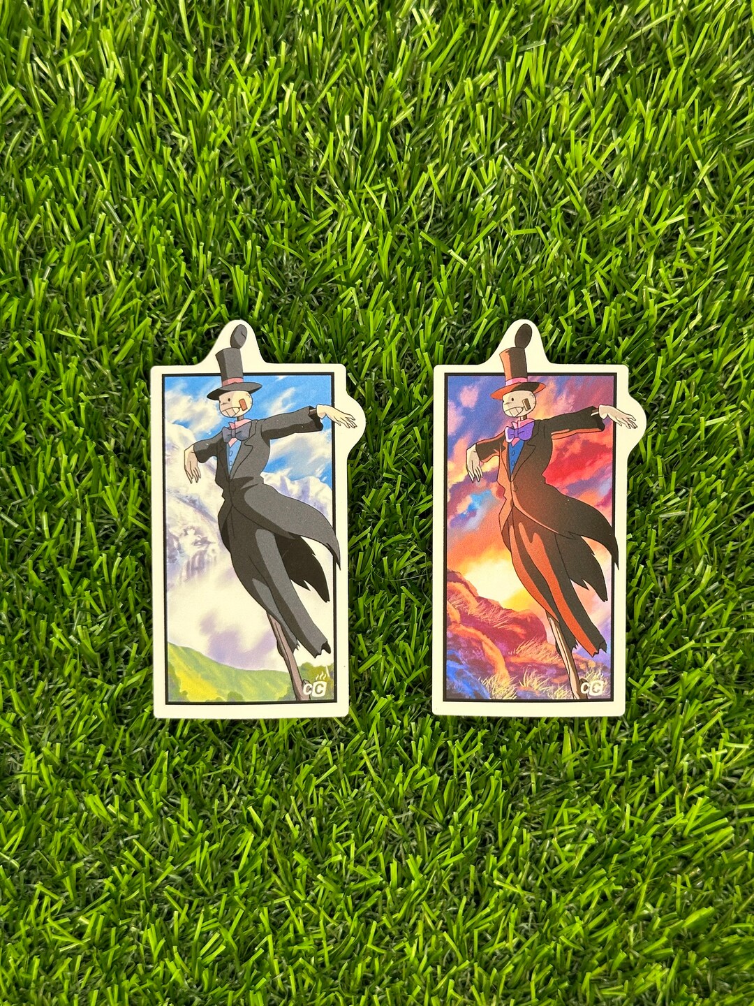 Turnip Head Scarecrow Sticker Vinyl Matte Handmade Studio Ghibli Howls ...