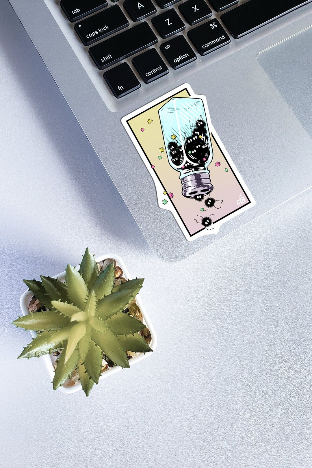 Soot Sprites Sticker Handmade Matte Vinyl Studio Ghibli Spirited Away ...
