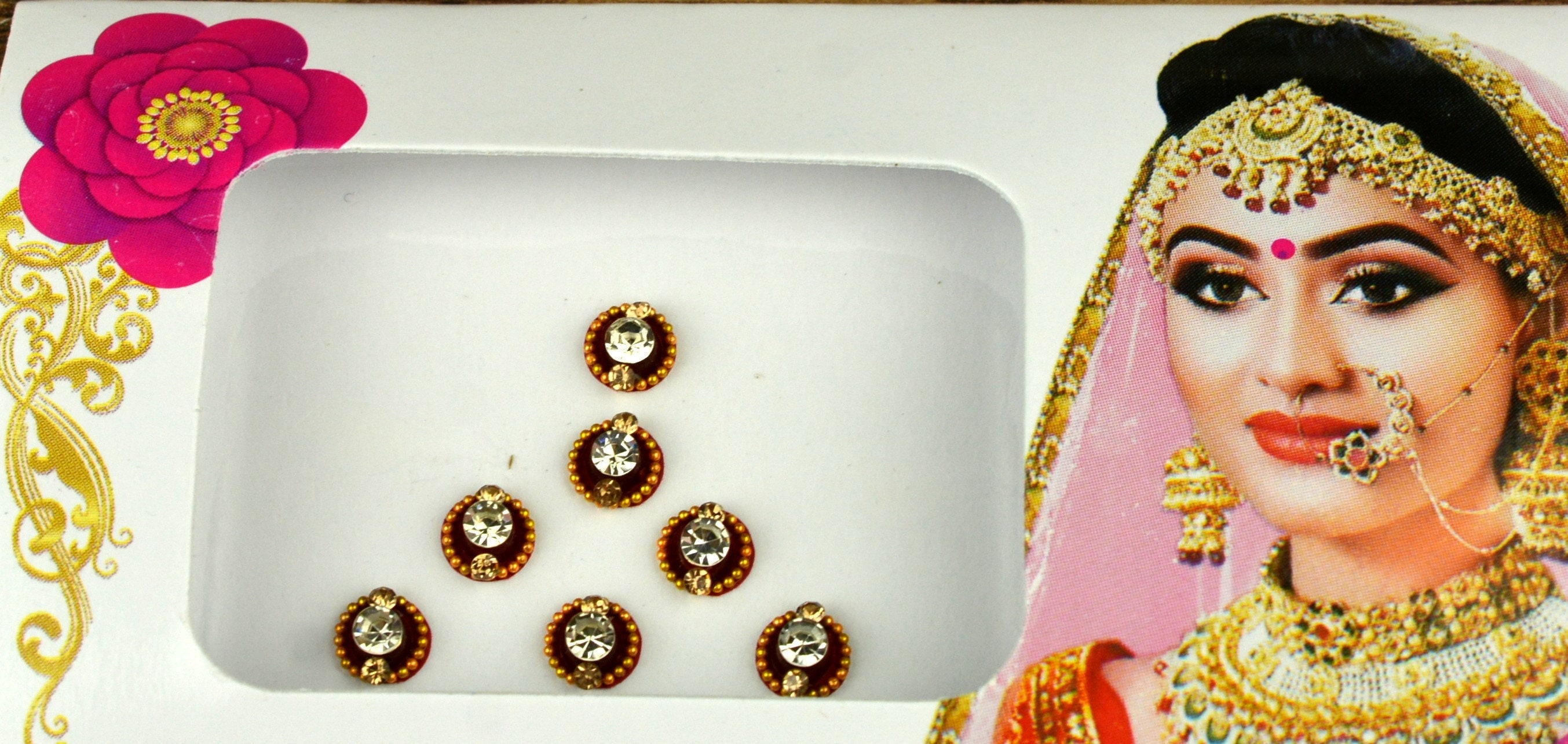 Dark Maroon Round Diamond Bindis Wedding Bindis Art Deco - Etsy