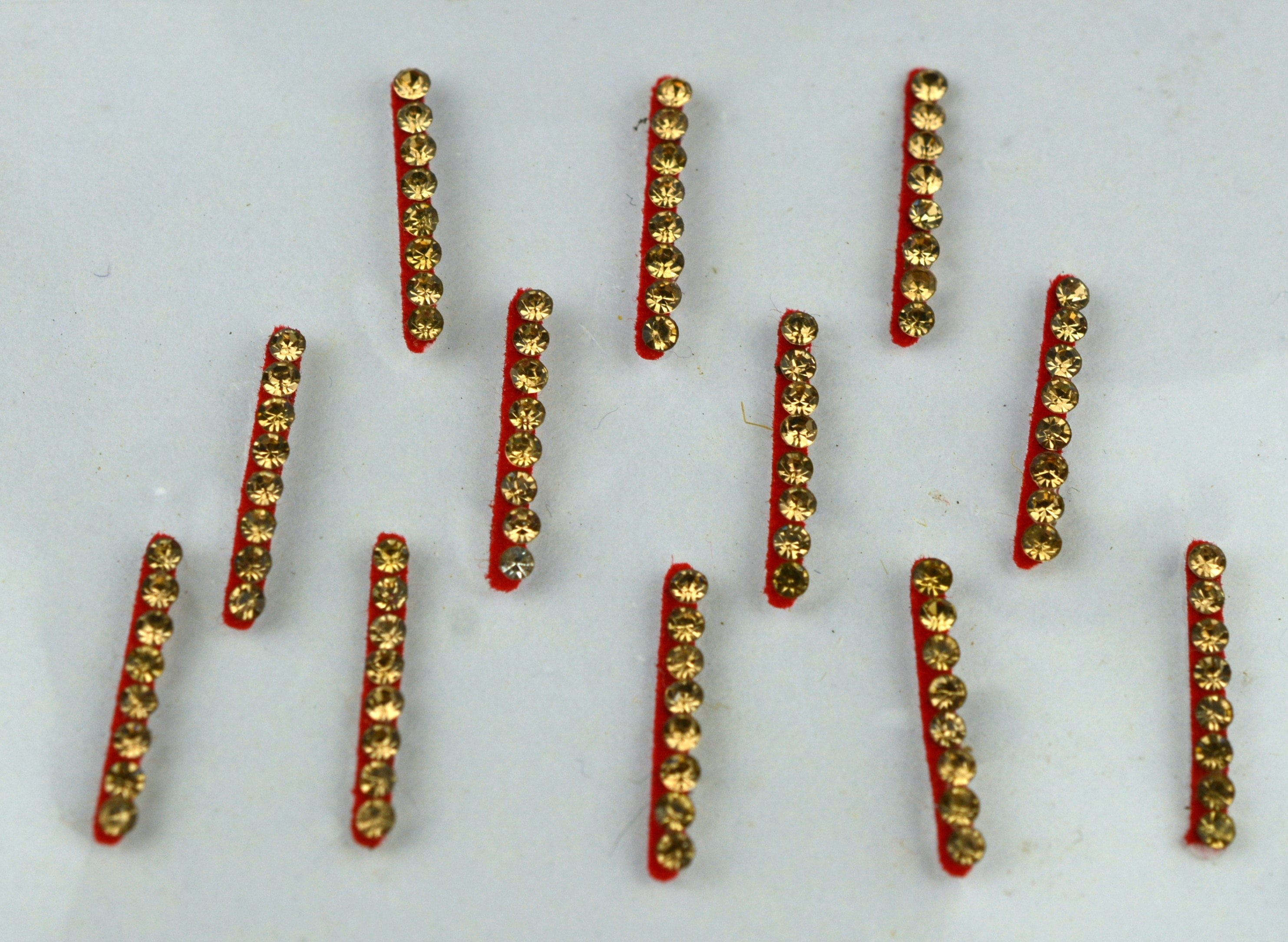 Fancy Shape Golden Bindi, Long Fancy Bindis, Belly Dance Tattoos, Face ...