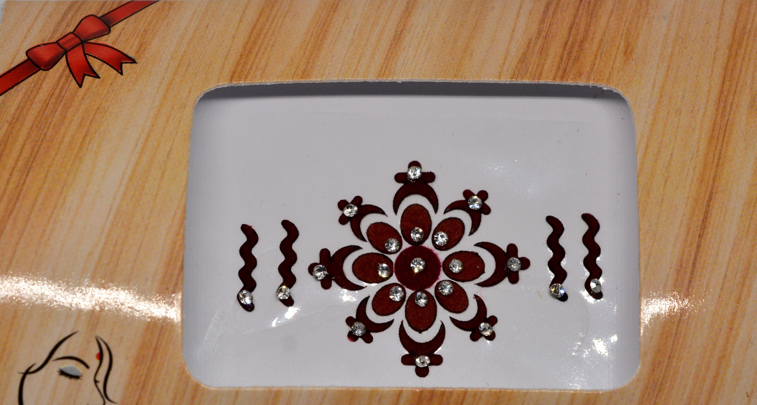 Crescent Moon Bindis, Maroon Bindis ,belly Dance Bindis, Fancy Shape ...