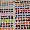 100 Black Round Plain Bindis ,casual Bindis, Stick on Jewelry, Face ...