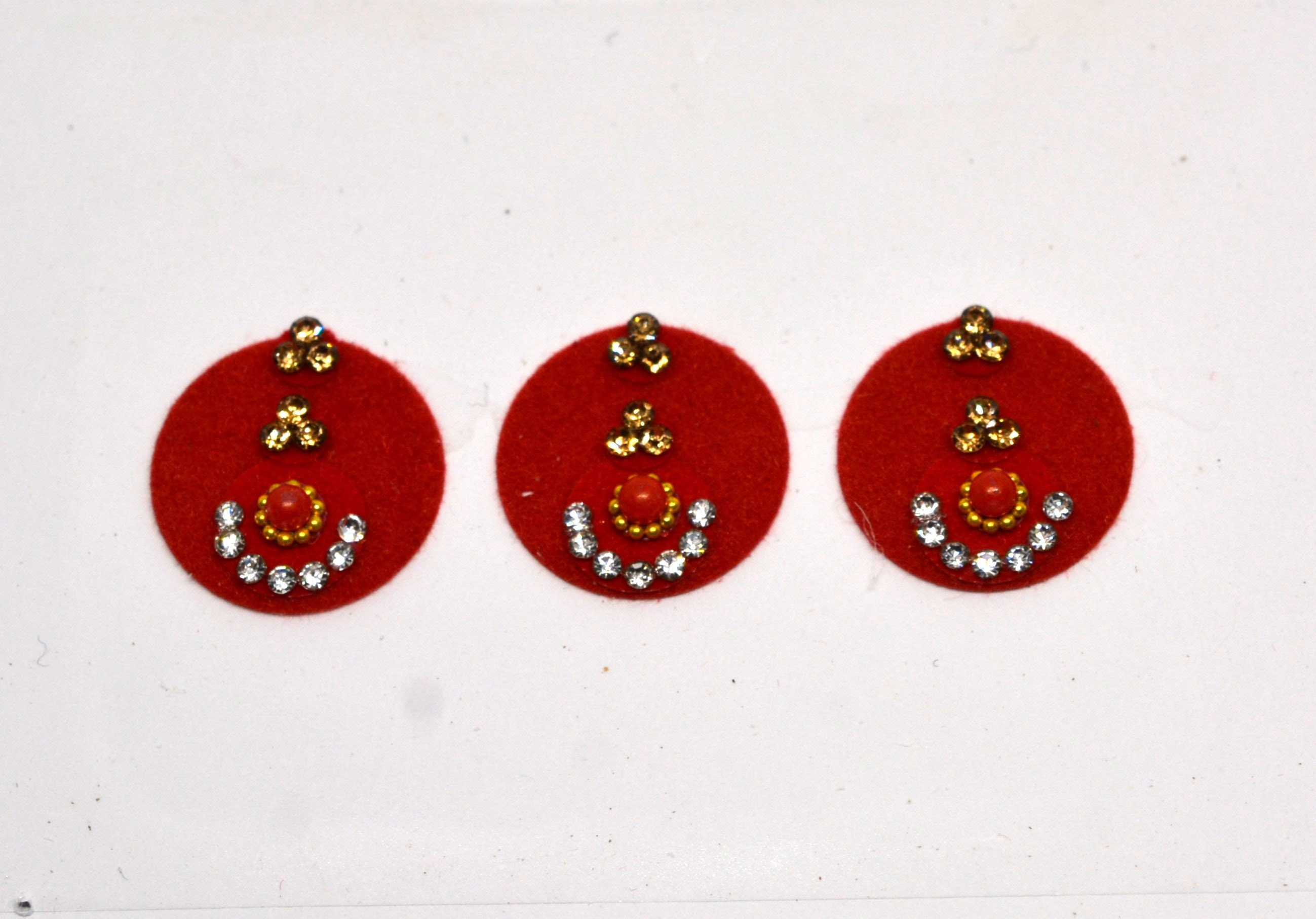 Red Round Bindi