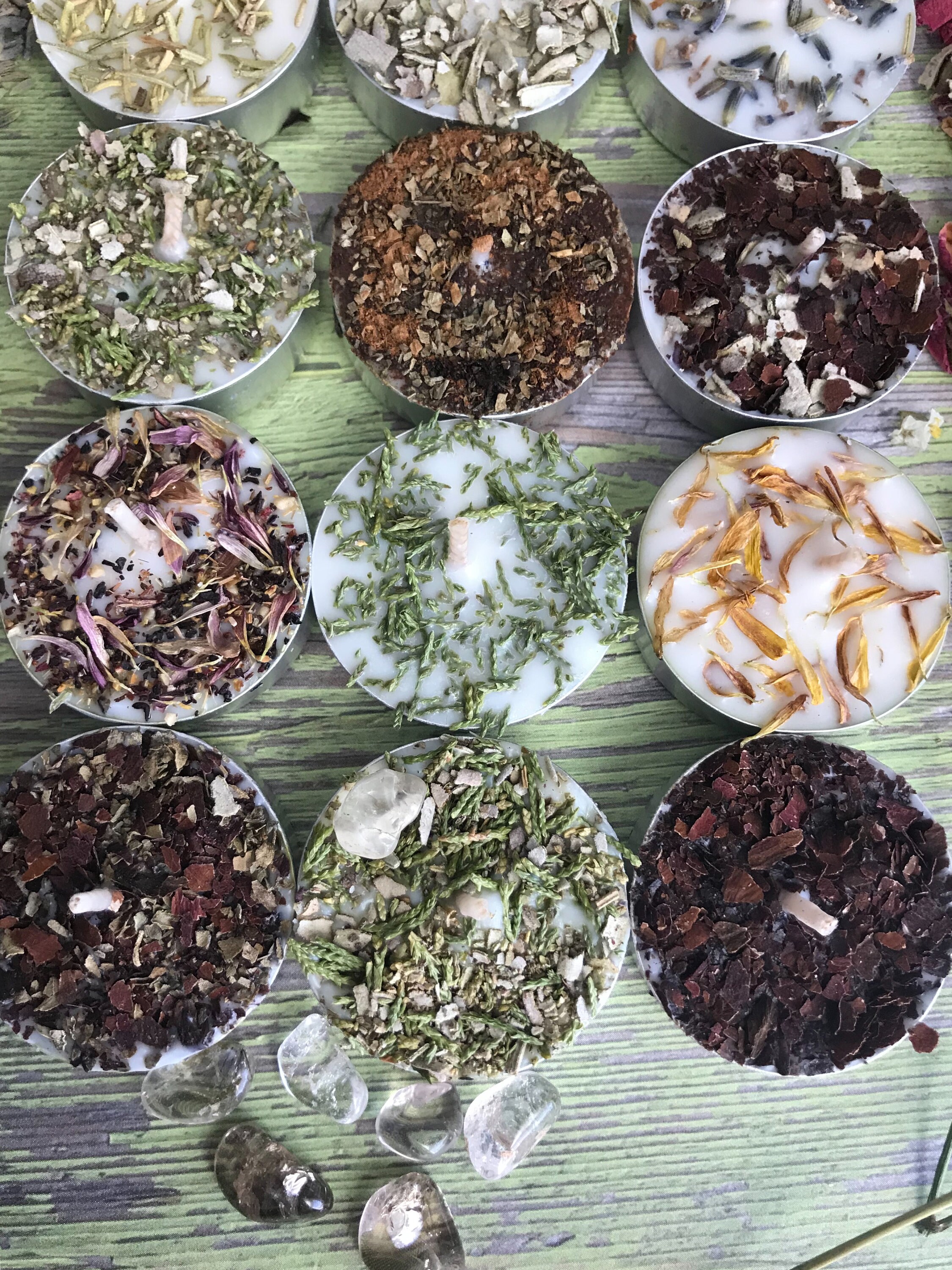 18 Pack Botanical Sampler Herbal Tea Lights Floral Tea - Etsy