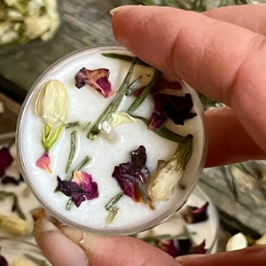Gardenia Tuberose Tea Lights, Botanical Tea Lights, Soy Tea Ligjts ...