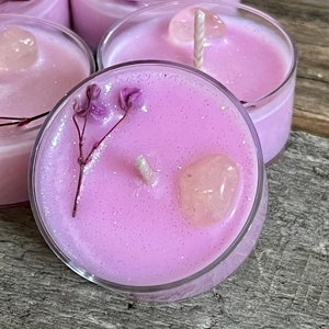 Sugar Plum Quartz Botanical Tea Lights, Sugar Plum Fairy Tea Lights ...