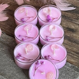 Sugar Plum Quartz Botanical Tea Lights, Sugar Plum Fairy Tea Lights ...