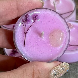 Sugar Plum Quartz Botanical Tea Lights, Sugar Plum Fairy Tea Lights ...