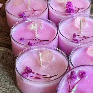 Sugar Plum Quartz Botanical Tea Lights, Sugar Plum Fairy Tea Lights ...