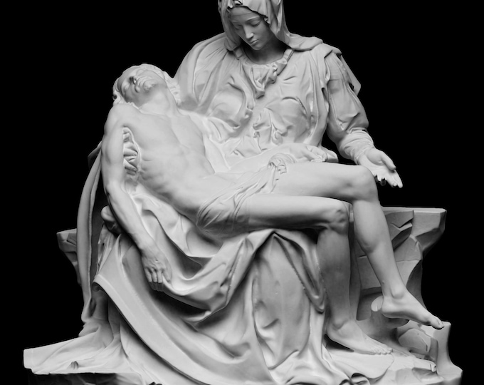 Tabletop Pieta Figurine - Etsy