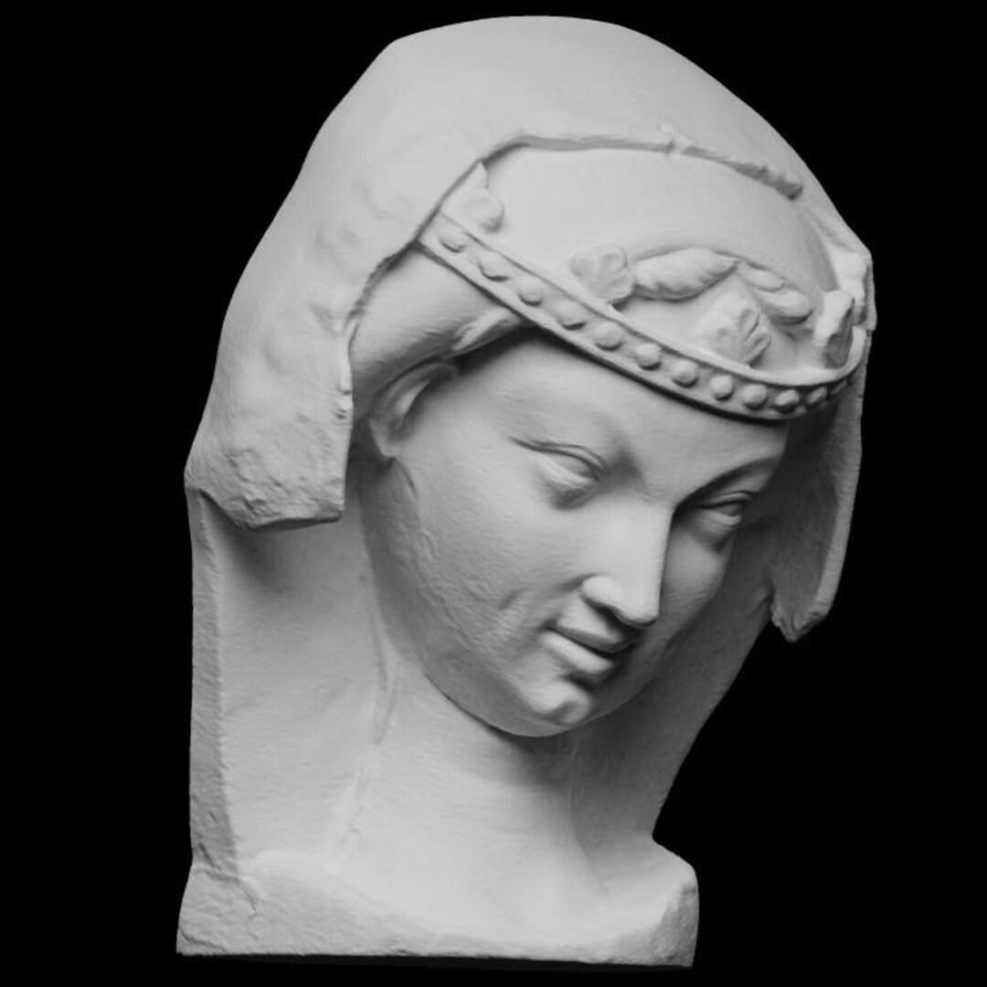 Head of an Unwise Virgin - Etsy