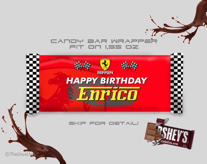 Ferrari Cake Topper - Etsy