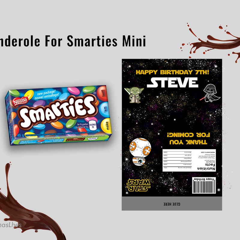 Smarties Candy Wrappers - Etsy
