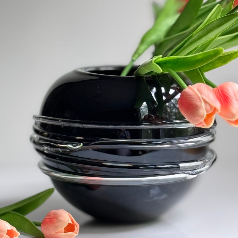 Glass Sphere Vase - Etsy