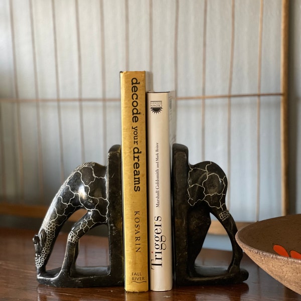Giraffe Bookends - Etsy