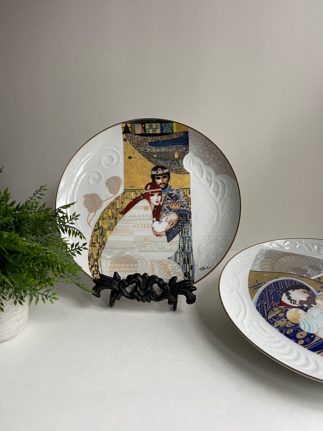 Eve Licea Knowles Collector Plates: Biblical Mothers Series, Set of 3 ...