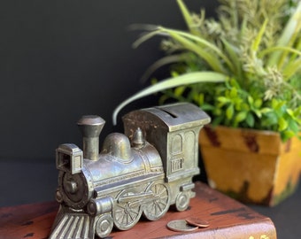 Pewter Coin Bank - Etsy