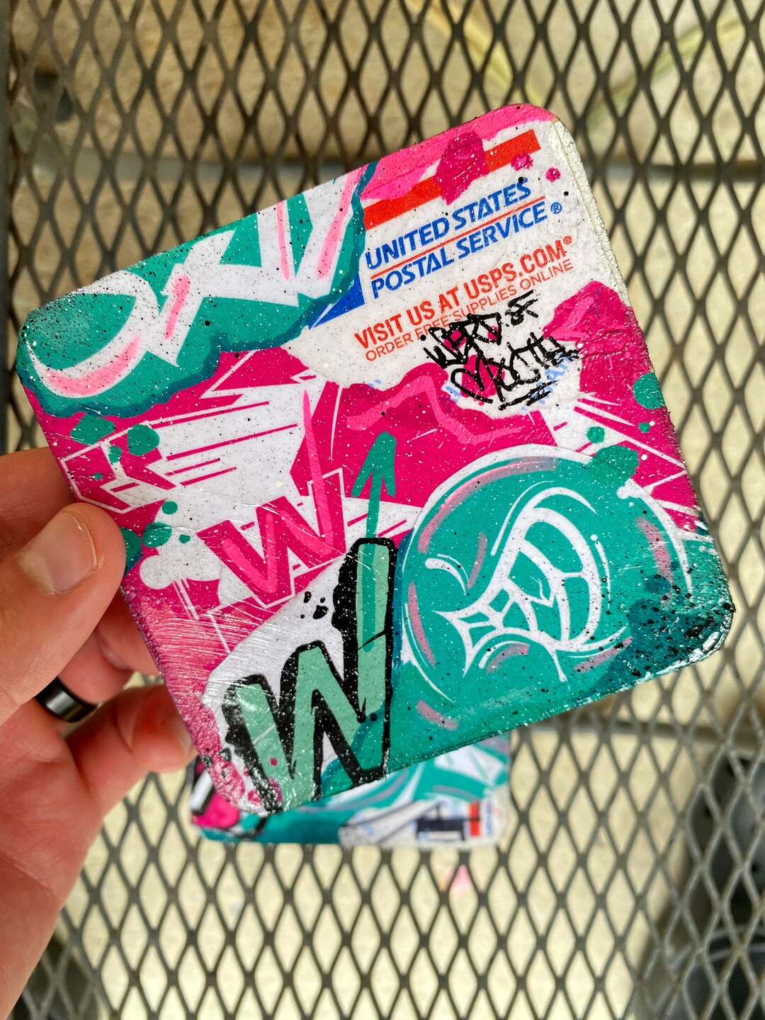 Miami Vice Vibes Coaster Set 2 - Etsy