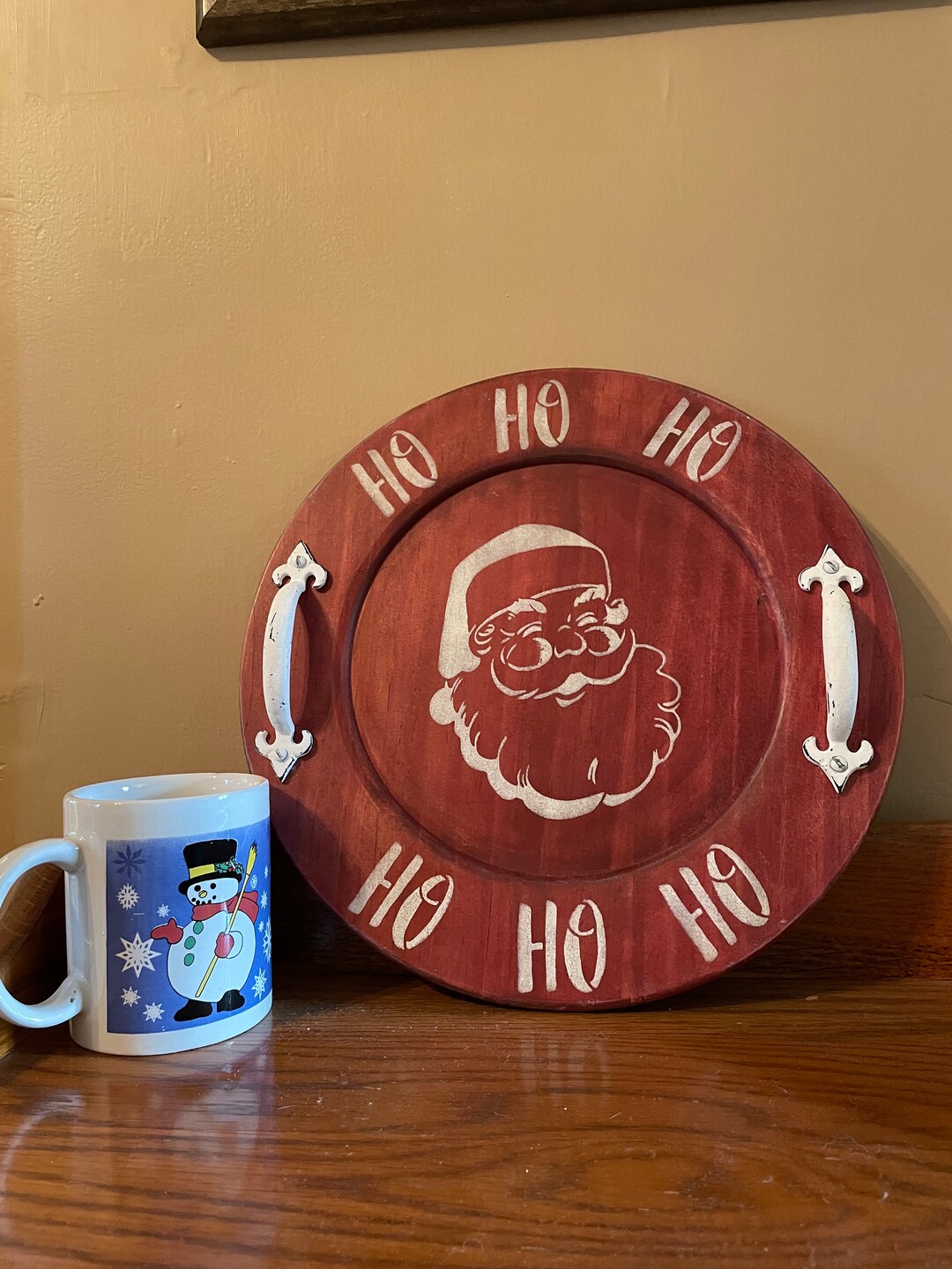 Cookies and Milk Tray for Santa - Etsy