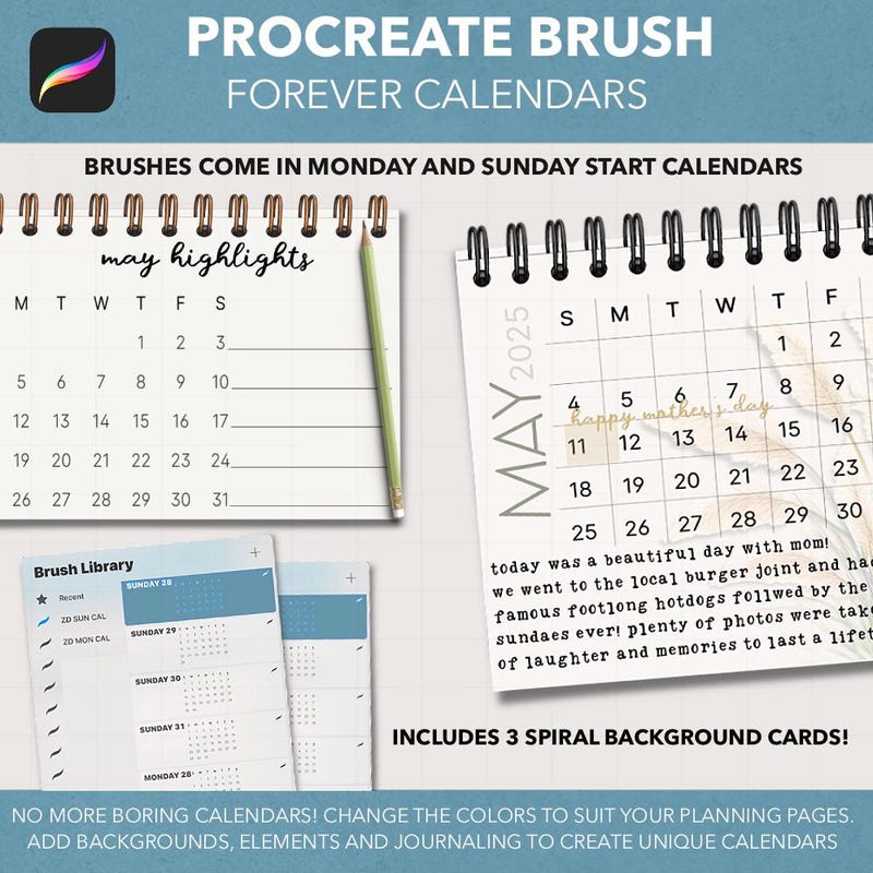 Perpetual Journal Digital - Etsy