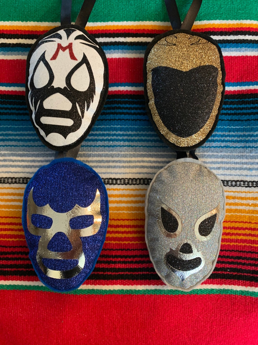 Lucha Libre Christmas Ornaments - Etsy