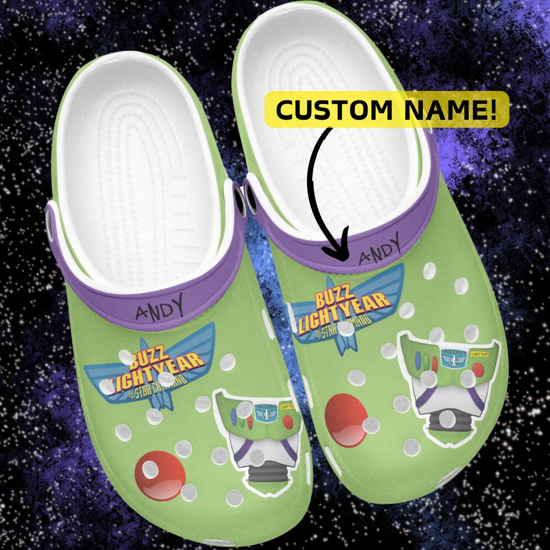 Buzz Lightyear Clogs, Disney Clogs, Disney Character Clogs, Buzz Clogs ...